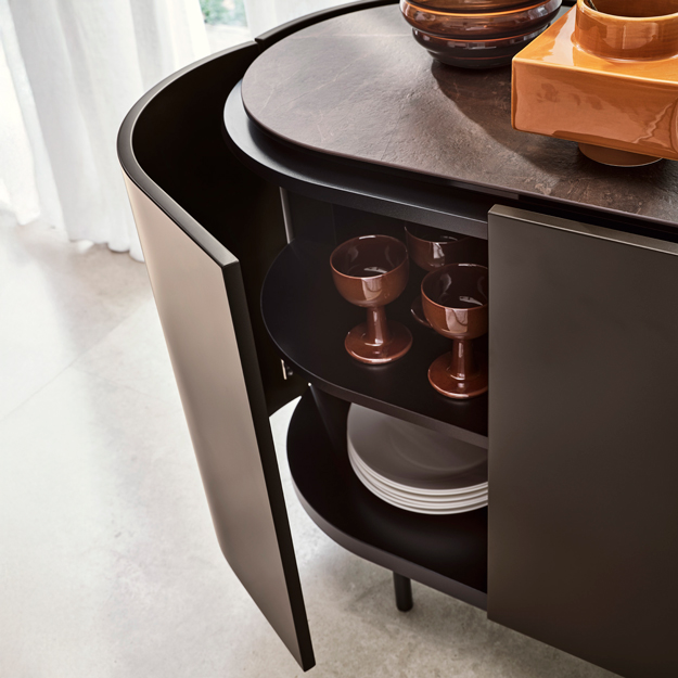 Calligaris Lake 5 Door Sideboard